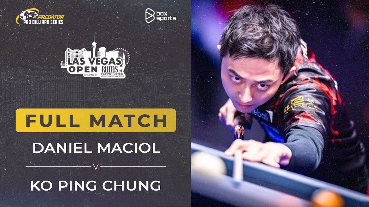 FULL MATCH | Daniel Maciol vs Ko Ping Chung | Las Vegas Open Men 2024 ...