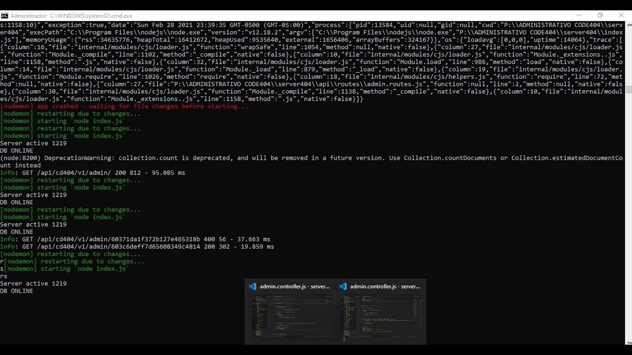 SERVER NODE JS - SPEED CODE - YouTube