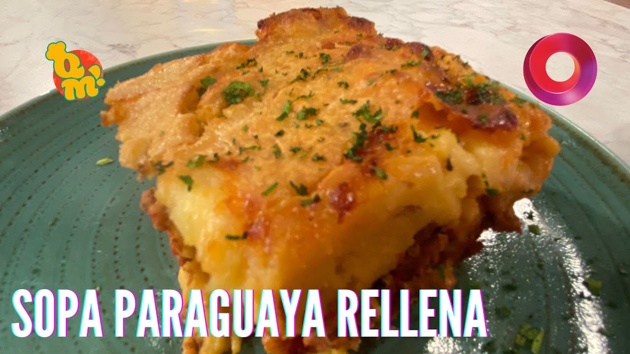 Sopa paraguaya rellena | #QuéMañana - YouTube