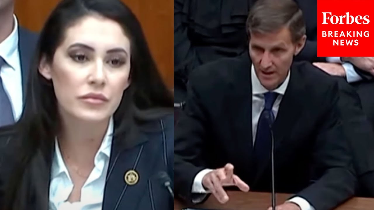 Anna Paulina Luna Asks Ex Navy Official Point Blank Are You Go It