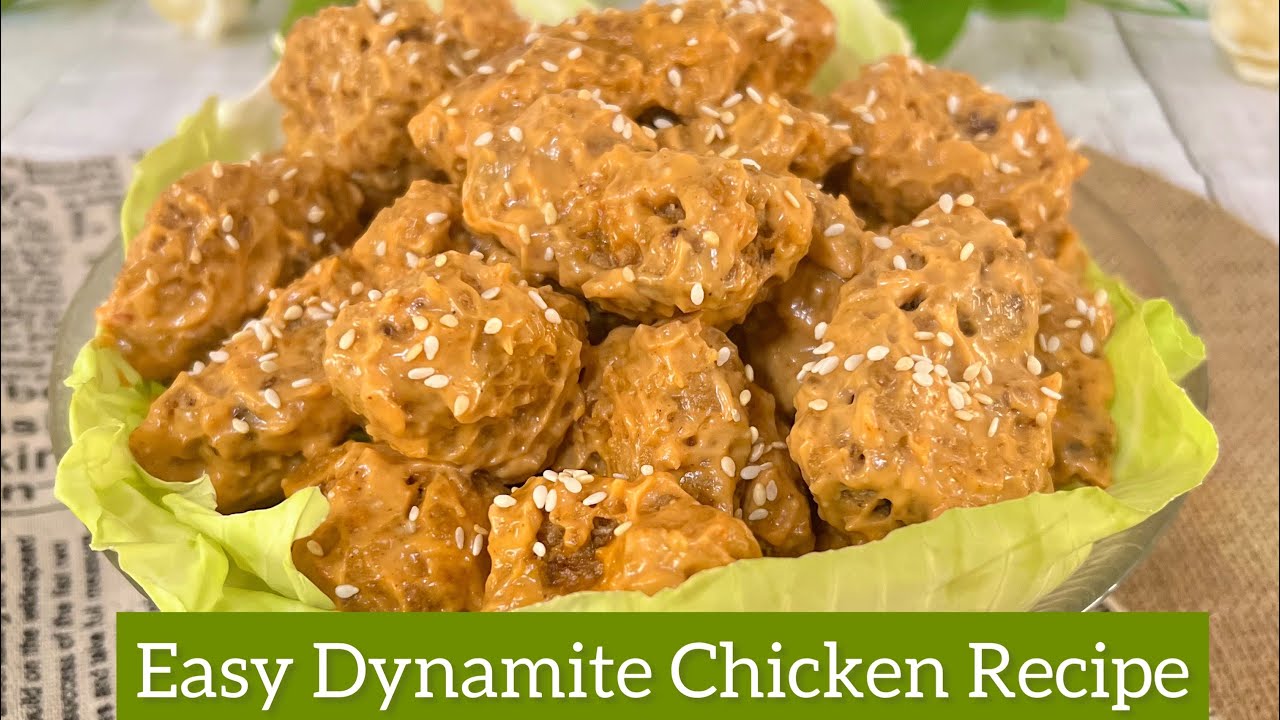 Dynamite Chicken / Chicken Dynamite Recipe / PF Chang’s Chicken ...