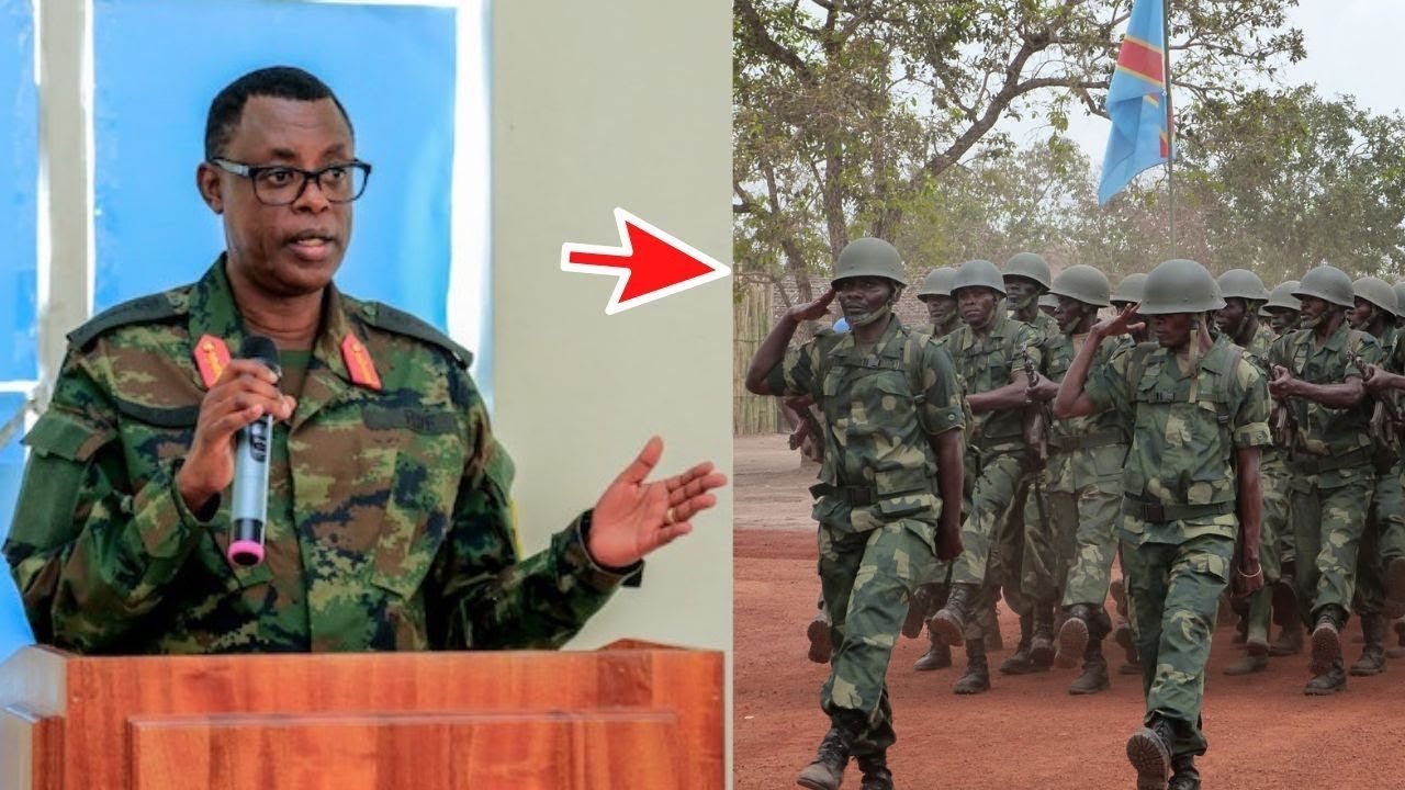 Gen. KABAREBE ARAKAYE Cyane Avuze Iby'IGITERO FARDC NA FDLR Bashaka ...