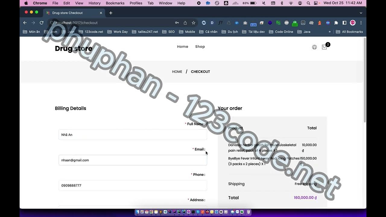 Đồ án 2023 - Website bán thuốc reactjs laravel postgre p4 - 123code.net - YouTube