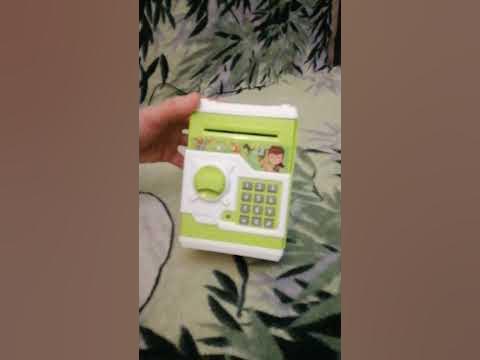 Как поменять пароль на детской сейф- копилка - YouTube