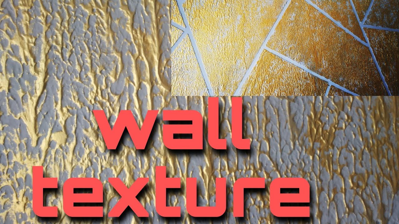 wall texture double shade - YouTube