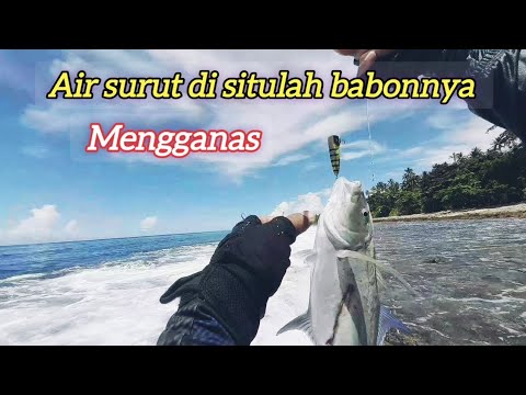 MANCING CASTING DI SAAT AIR SURUT IKANNYA GANAS GANAS - YouTube