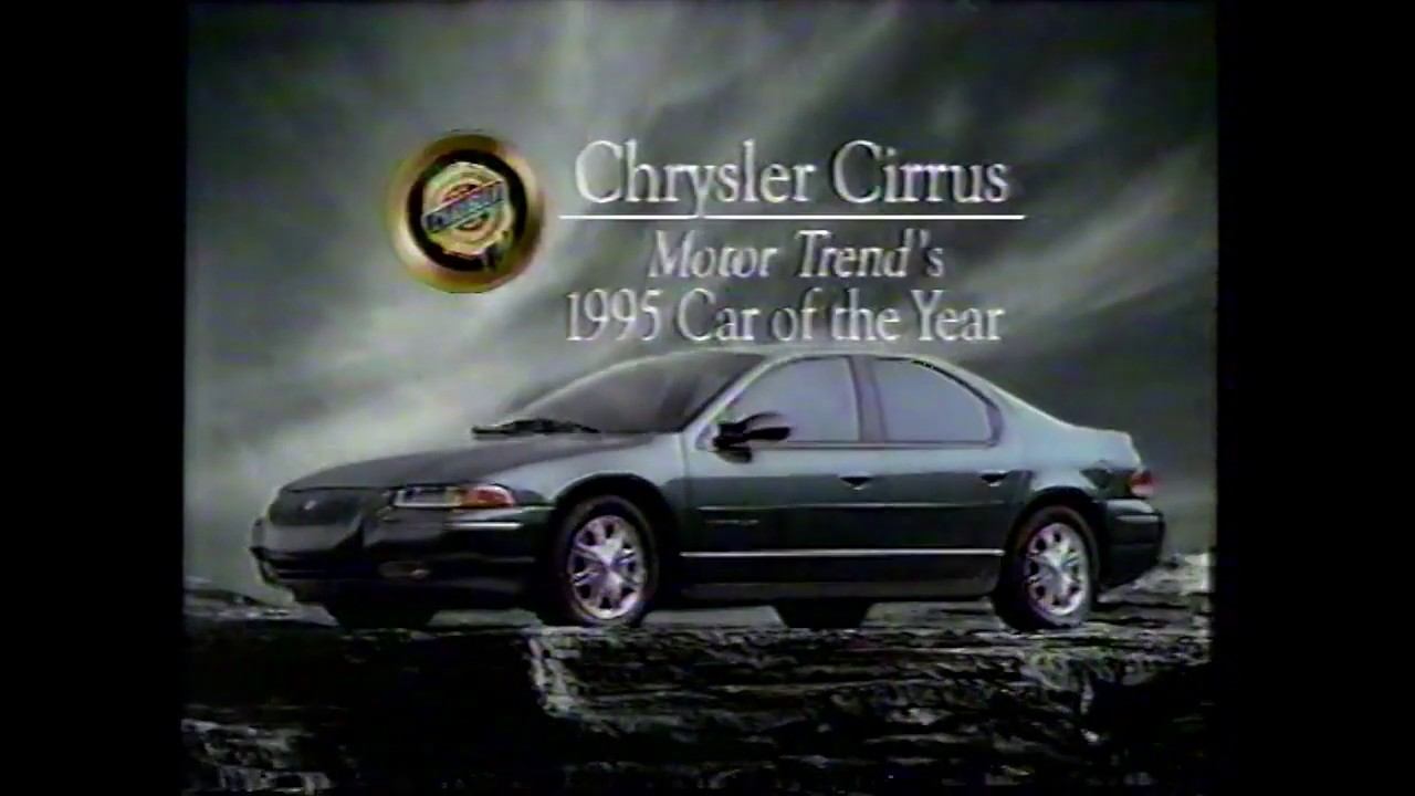 1995 Chrysler Cirrus Commercial - YouTube
