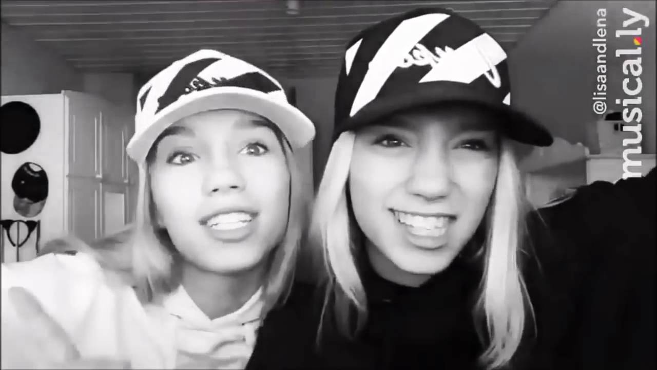 lisa and lena musical.ly :) ..part 1.. - YouTube