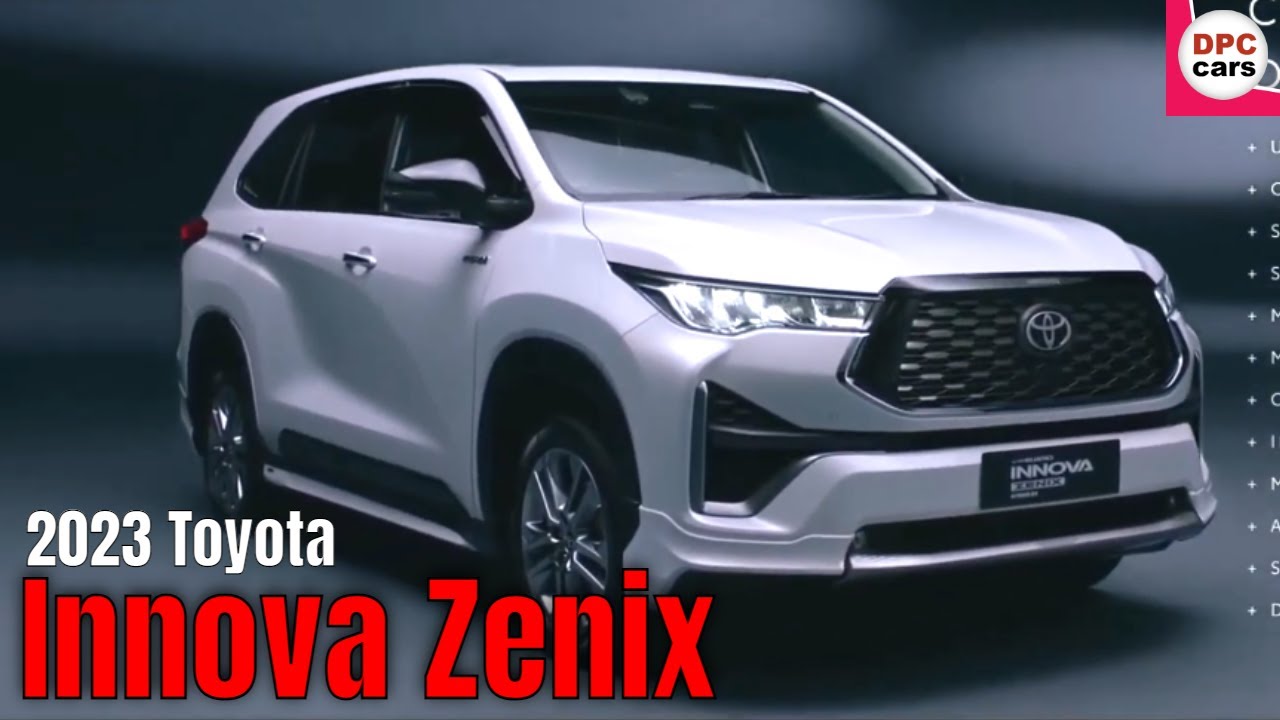 2023 Toyota Innova Zenix Hybrid Revealed - YouTube
