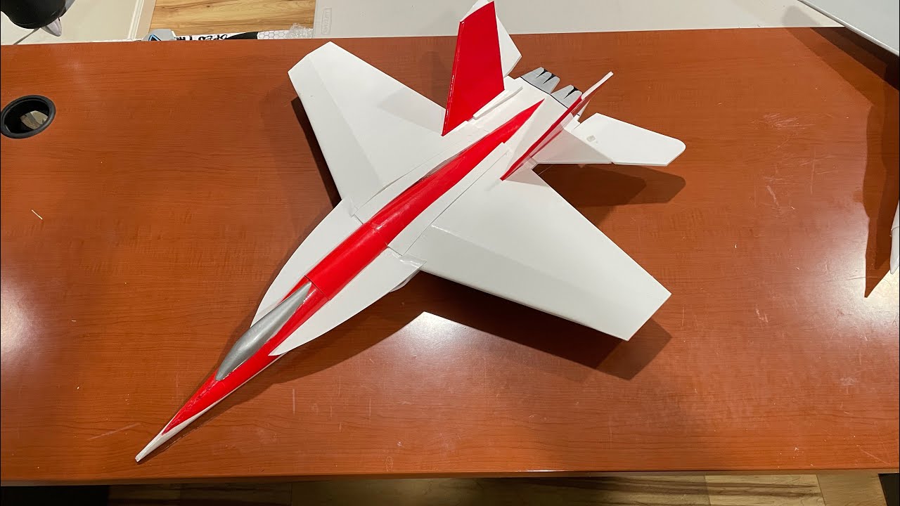 Foam Board Fantasy F-18 Super Hornet EDF Overview and DIY Build Details ...