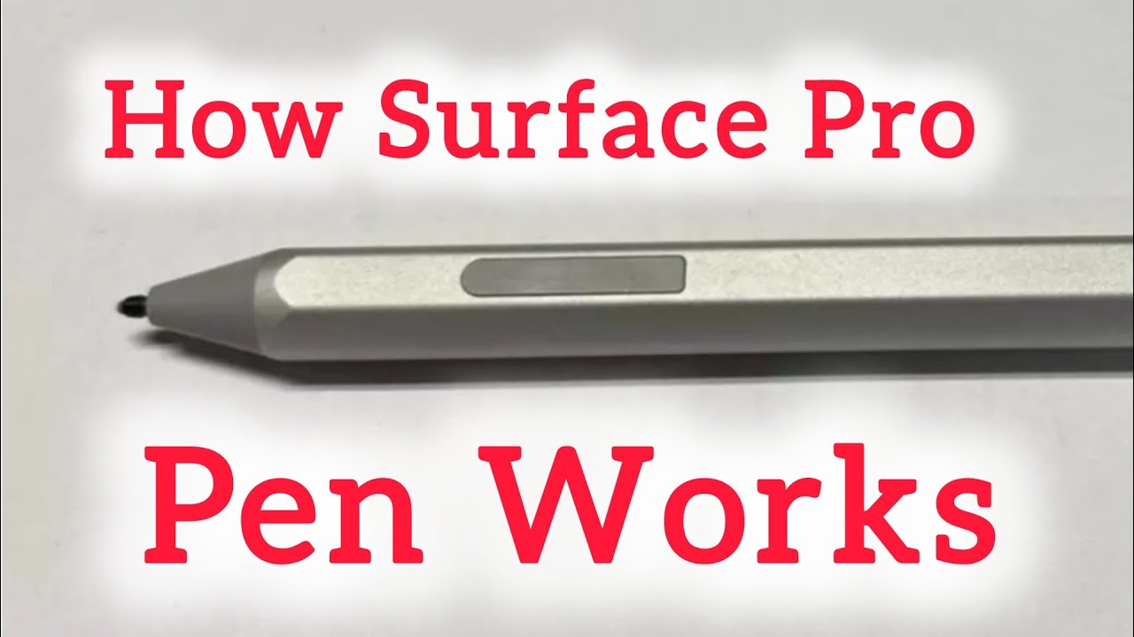 How Surface Pro Pen works - YouTube