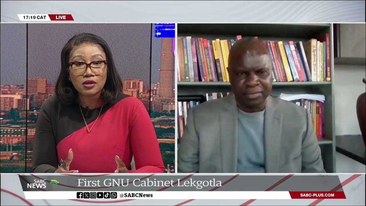 GNU | Ramaphosa will chair the first government of National Unity Cabinet Lekgotla - YouTube