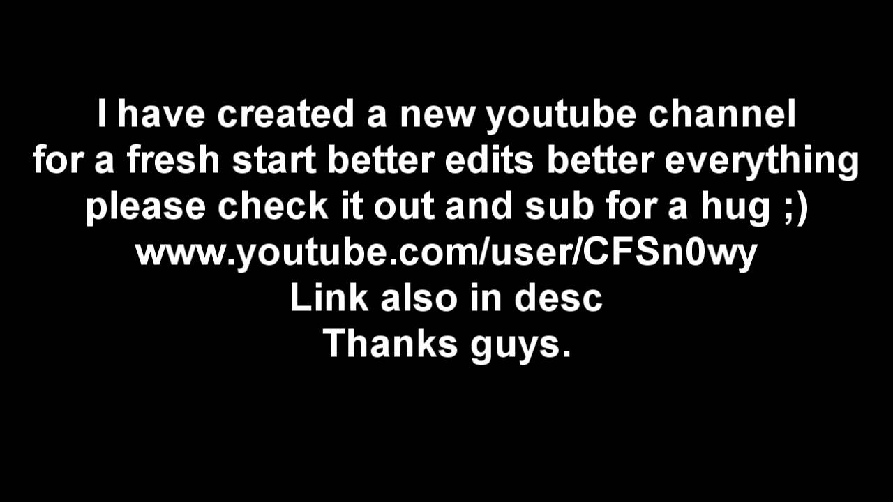 New channel fresh start - YouTube
