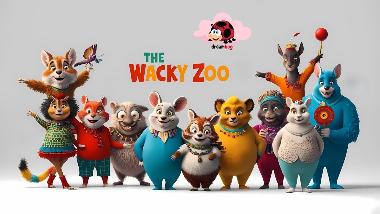 The Wacky Zoo | Let's laugh out loud🦁 - YouTube