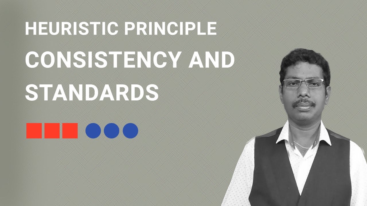 Heuristic Principle Explained: Consistency and Standards usability ...