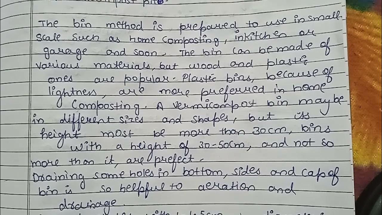 Types And Method Of Vermicomposting Vermicomposting In Bin Vermicomposting In Pit Detail Notes ☘
