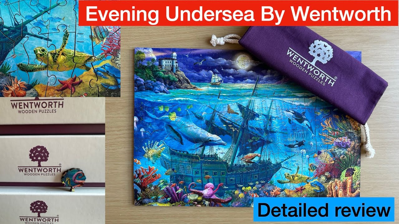 Evening undersea by Wentworth detailed review. Explore this jigsaw and ...