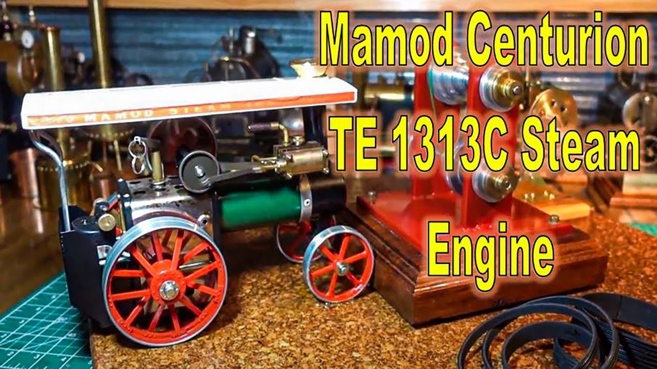 Mamod Centurion TE 1313C Model Toy Steam Engine running on live steam ...