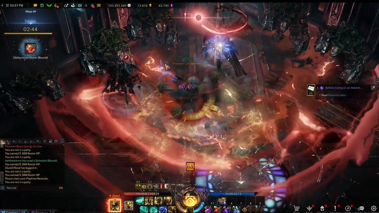 Lost Ark Rank 1 Wildsoul Fortunespire Tower 1-50 guide for shards ...