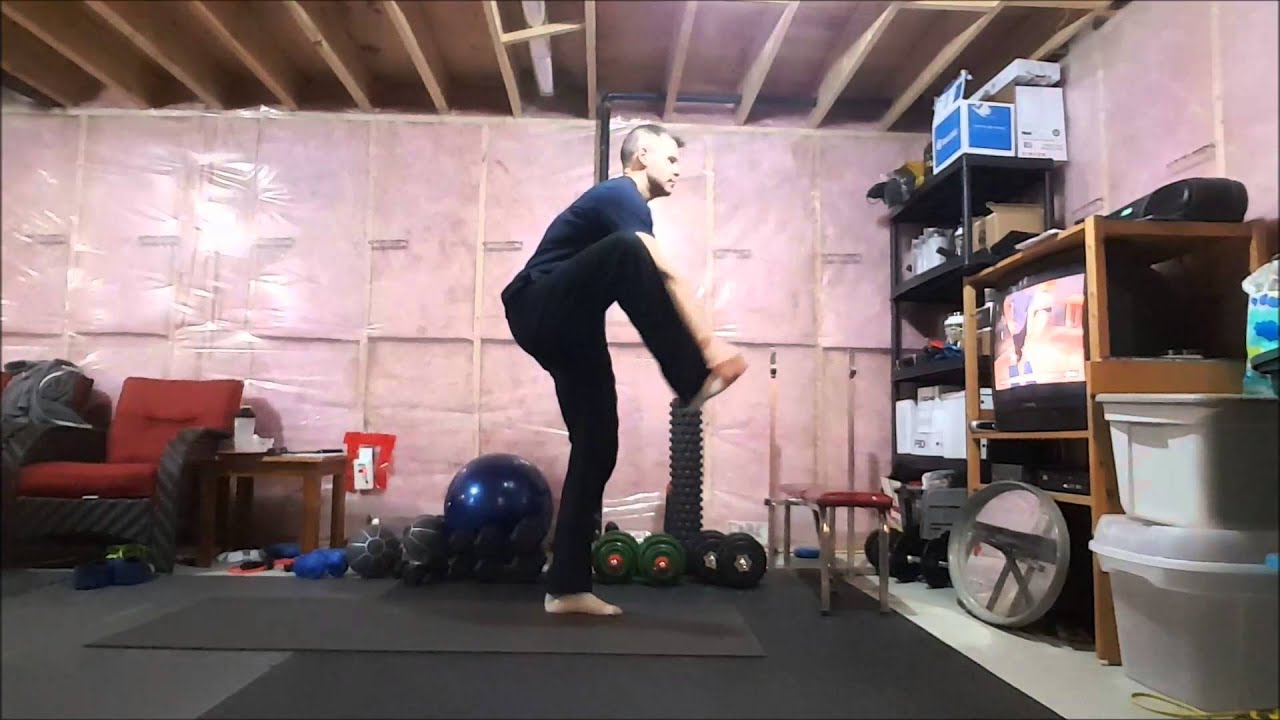 Tree Pose P90X3 Yoga Workout - YouTube
