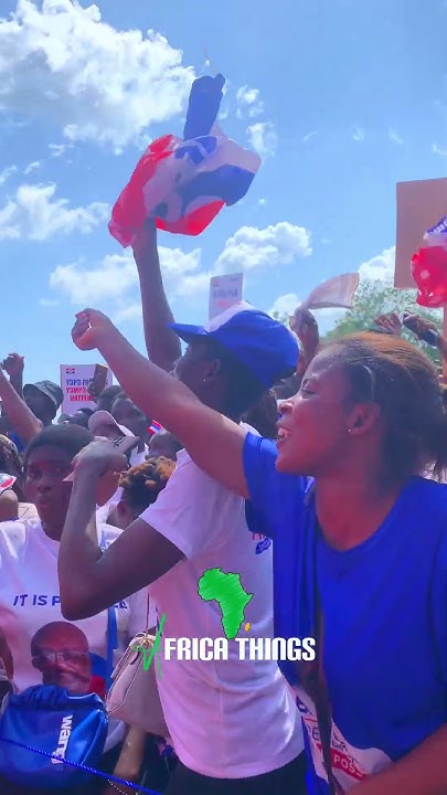 Great Ampong Vs NPP Supporters on Dr Bawumia Campaign Tour 🇬🇭 - YouTube