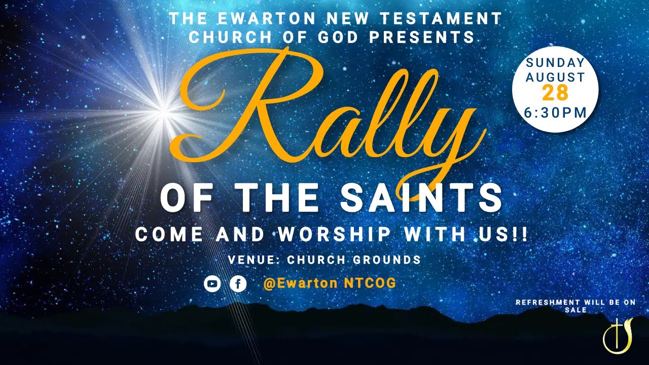 Ewarton NTCOG || Rally Of The Saints - YouTube