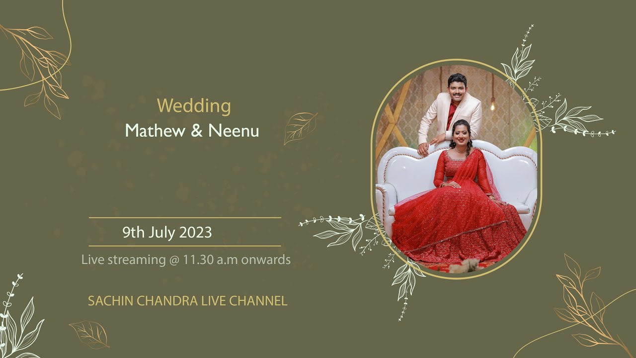 Wedding || Mathew & Neenu - YouTube