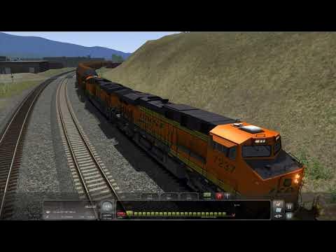 Train Simulator Classic - [BNSF ES44DC] - Leaving Wenatchee Pt.2 - 4K UHD - YouTube