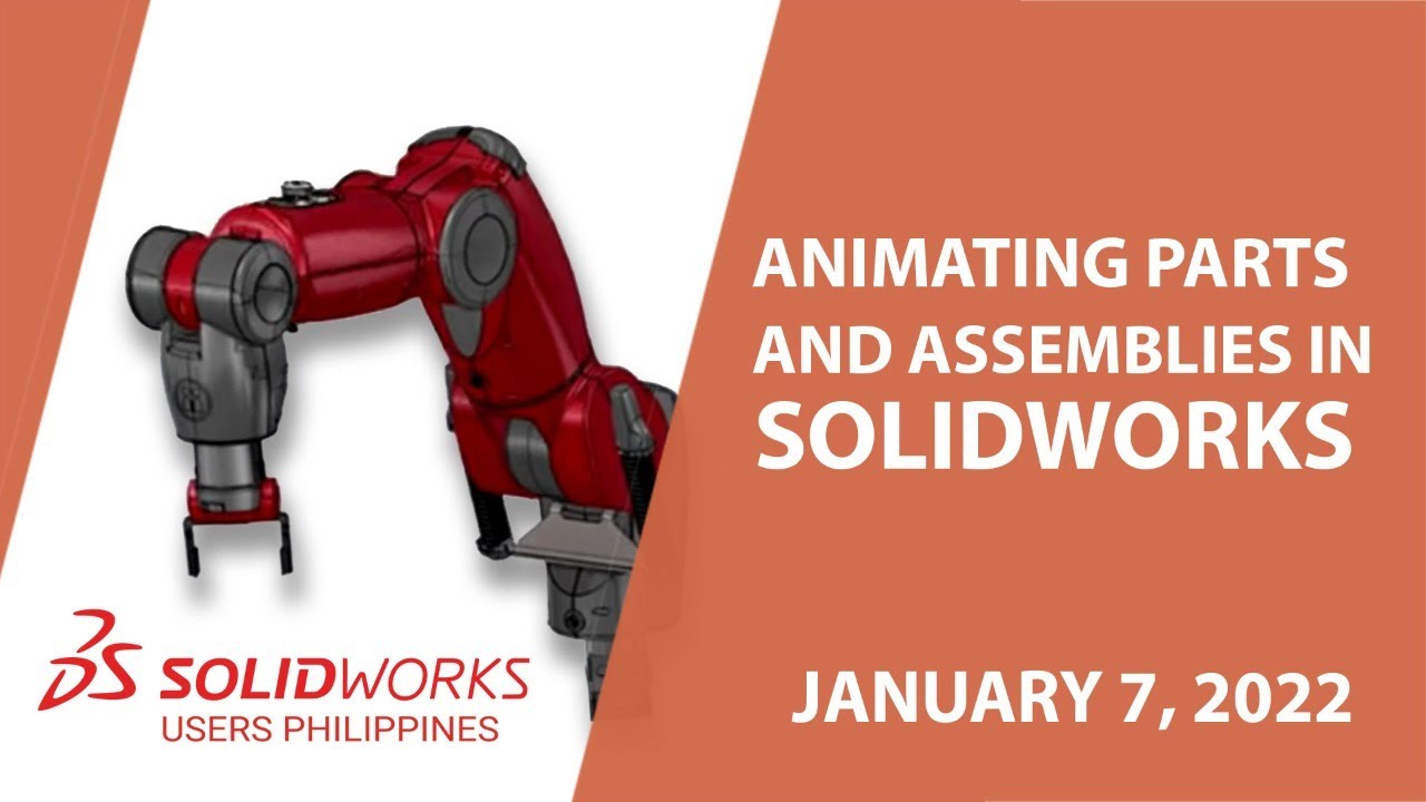 Animating Parts and Assemblies in Solidworks - YouTube
