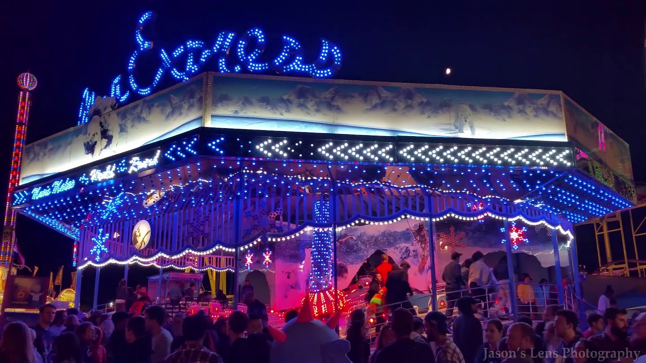 CNE 2017 Night View | Rides Lights - YouTube