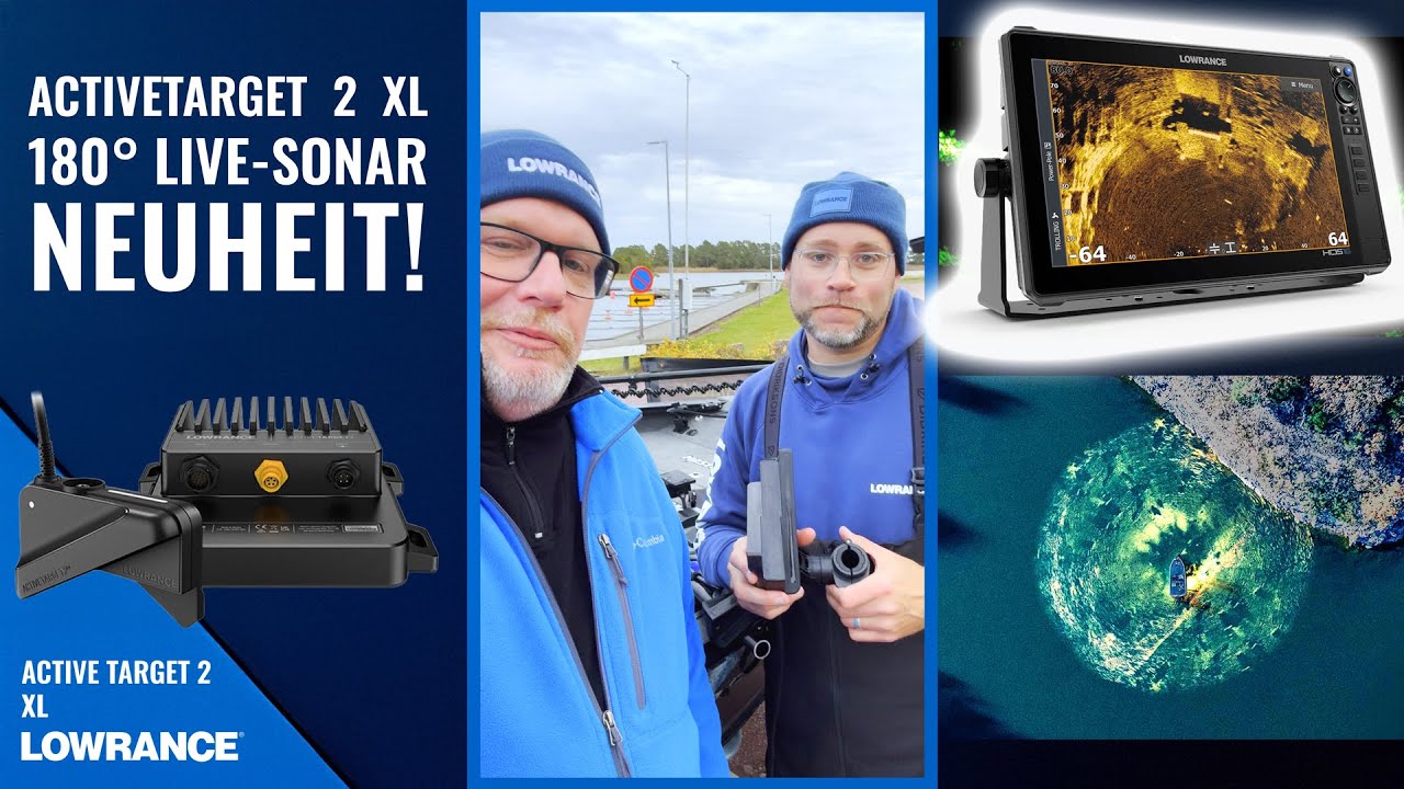 ActiveTarget 2 XL - 180° Live-Sonar Neuheit erstmals gezeigt ...