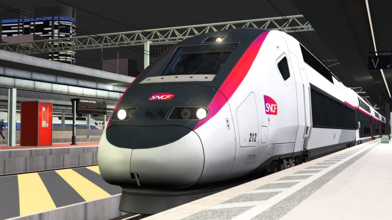 Train Simulator 2019 - LGV Rhône Alpes & Méditerranée - SNCF TGV Duplex ...
