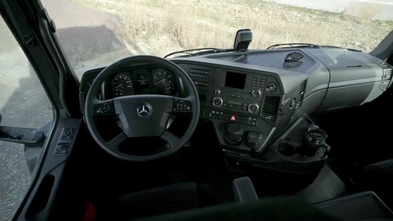 The Arocs: The Ideal Cab for Construction - YouTube