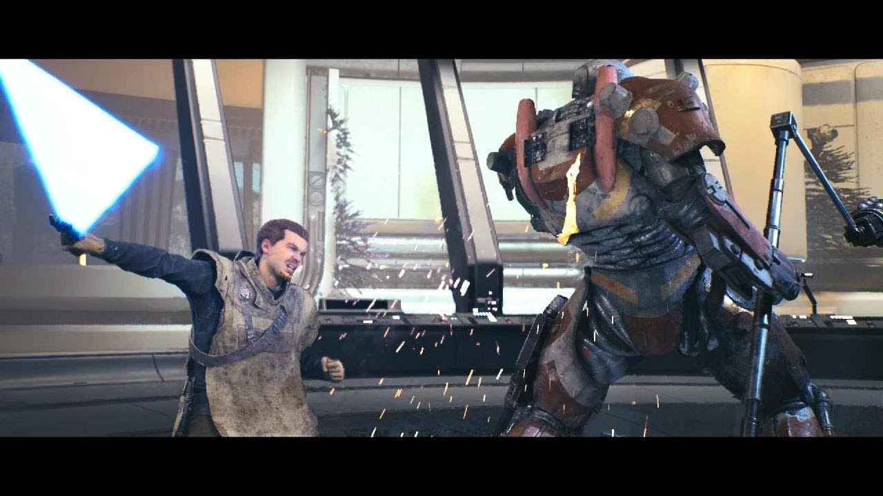 STAR WARS Jedi: Survivor Rayvis Boss fight - YouTube