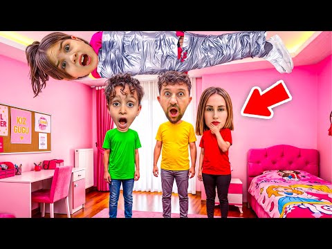 ANNEMDEN KAÇIŞ GİZLİ ODA ‼️ ELİF GİZLİ ODASINI TAŞIDI KUZEY !!