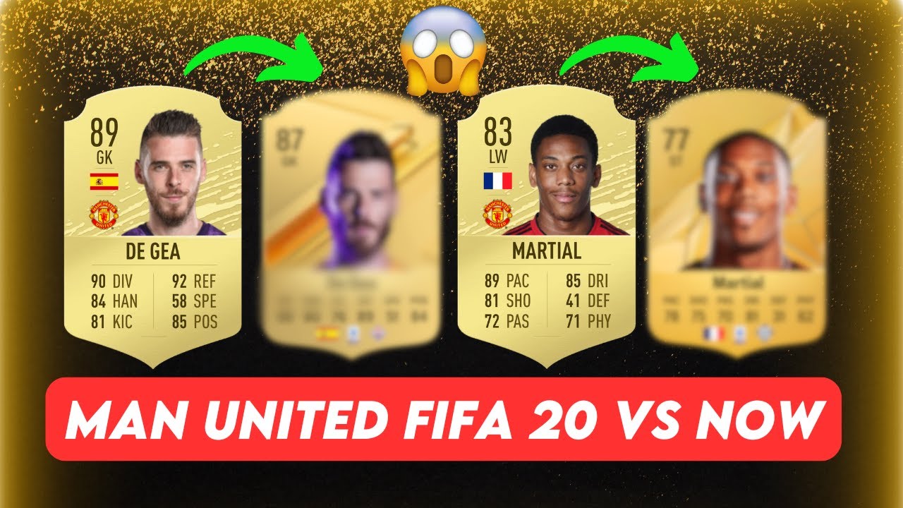 MAN UNITED in FIFA 20 VS NOW! Where are they now? - YouTube