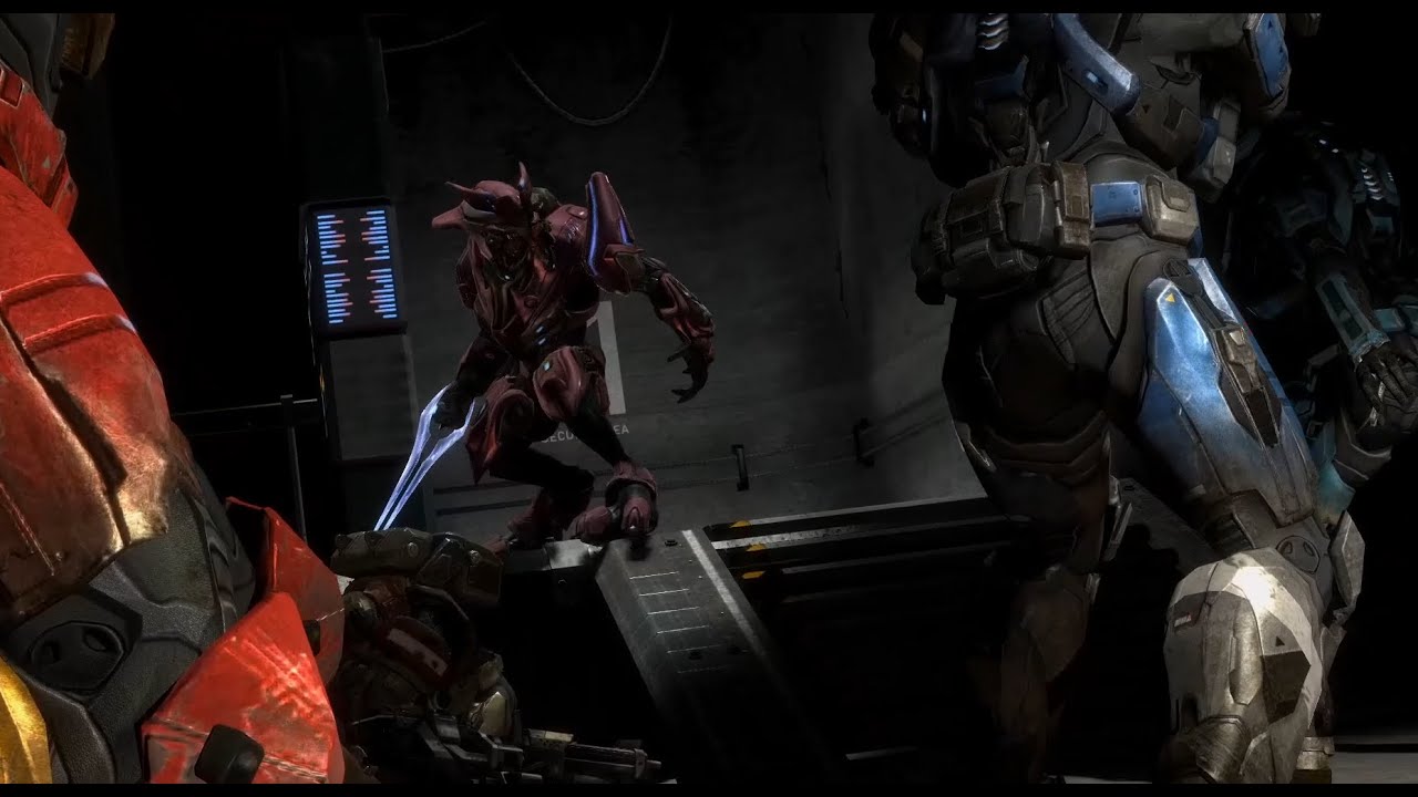 Halo Reach Skeleton Crew Cutscene - YouTube