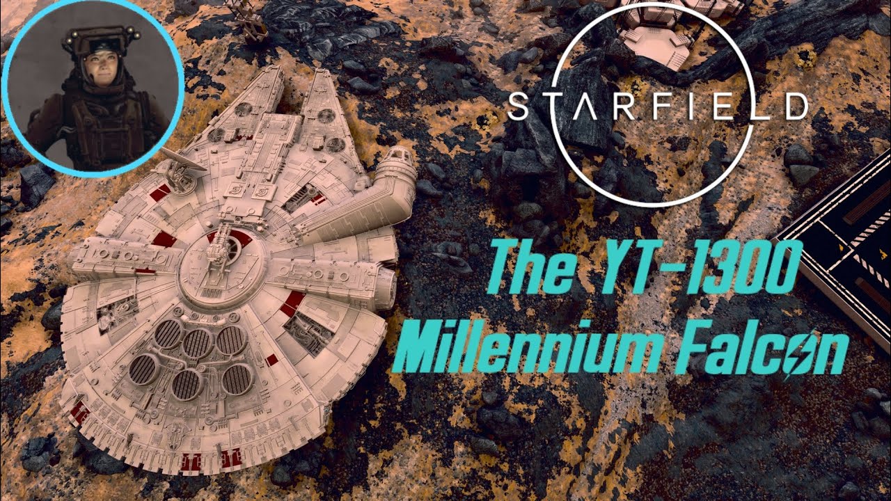 Starfield ship mod The Millennium Falcon - YouTube