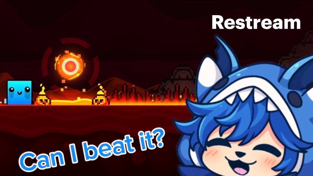 beating INSANE GD levels live late night stream - YouTube