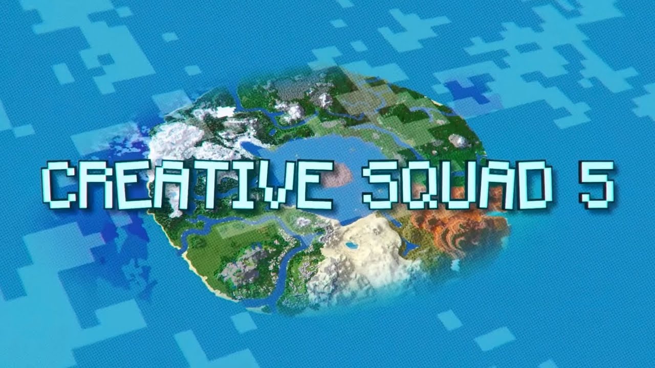 SEED CREATIVE SQUAD 5 NO MINECRAFT - YouTube