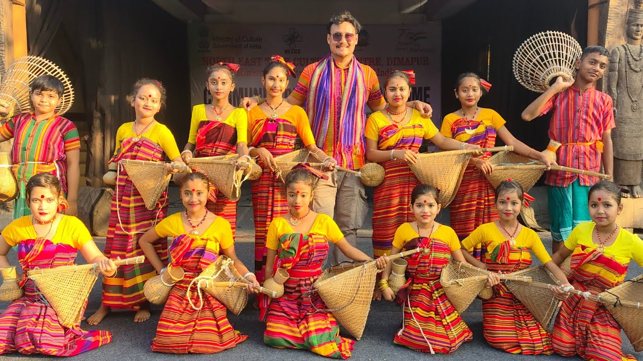 Hajong Folk Dance | Jakha Mara | NEZCC | Nrityam | Rakesh Boro - YouTube