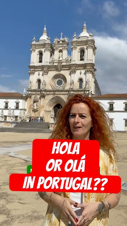 Hola or Olá in #portugal ? #portuguese #shorts - YouTube