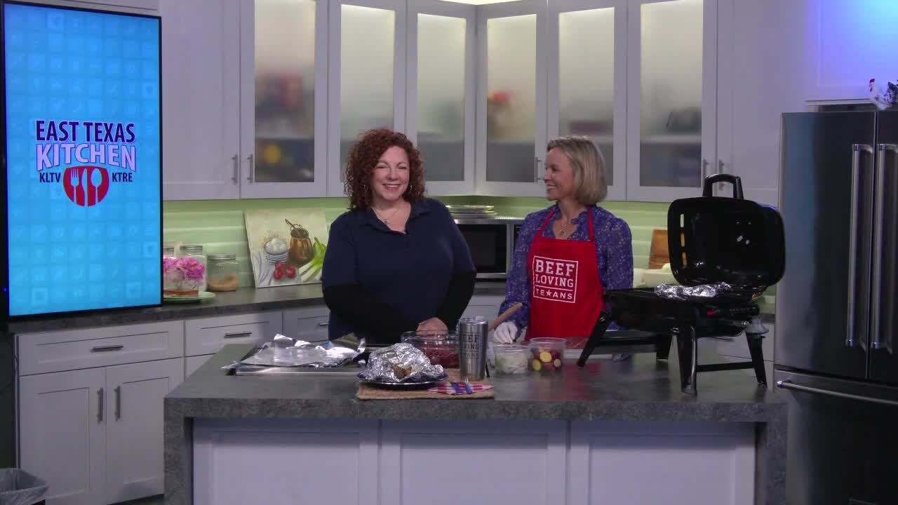 Campfire steak and potatoes foil pack by Shalene McNeill with the Texas ...