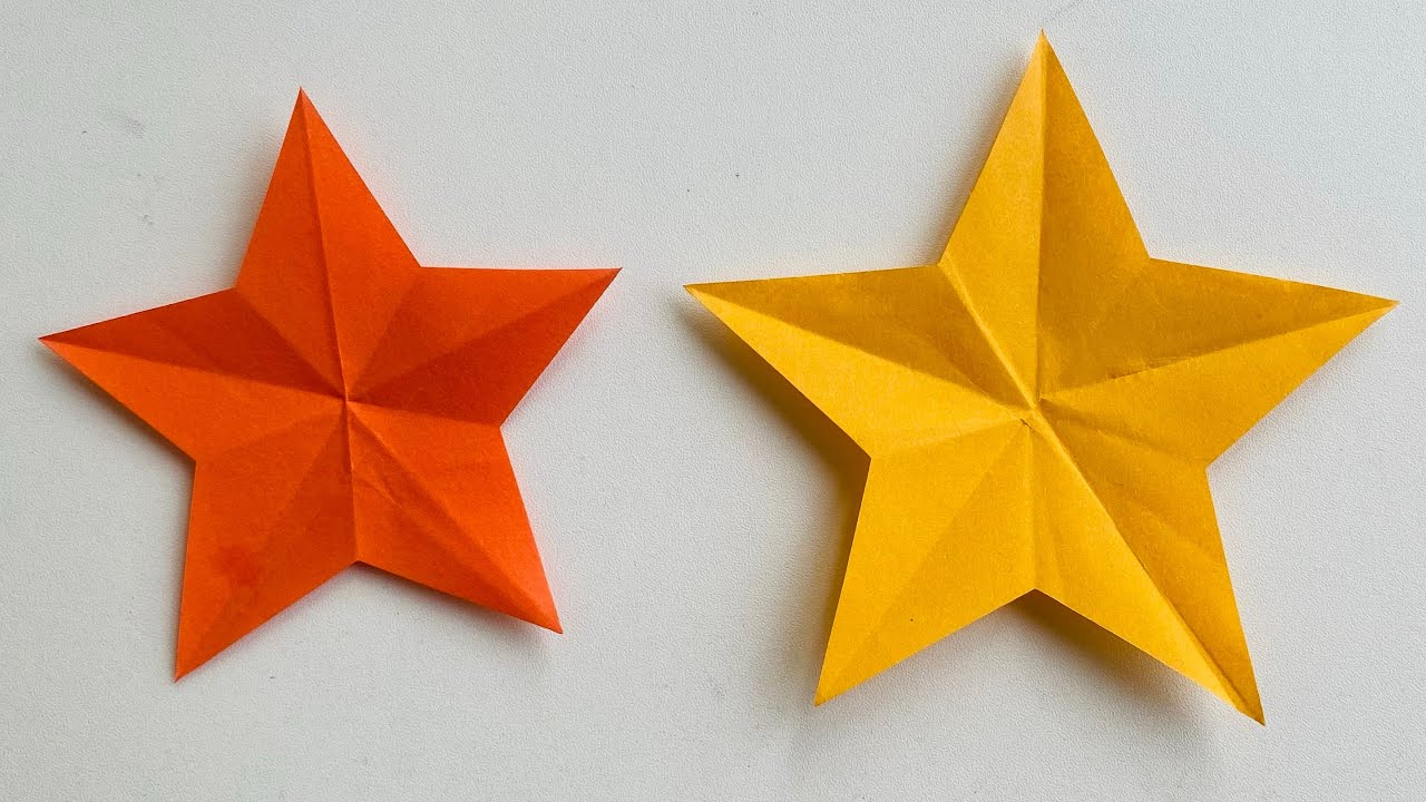 2 Tips on How to CUT Star in Perfect SHAPES | DIY | Paper Craft - YouTube