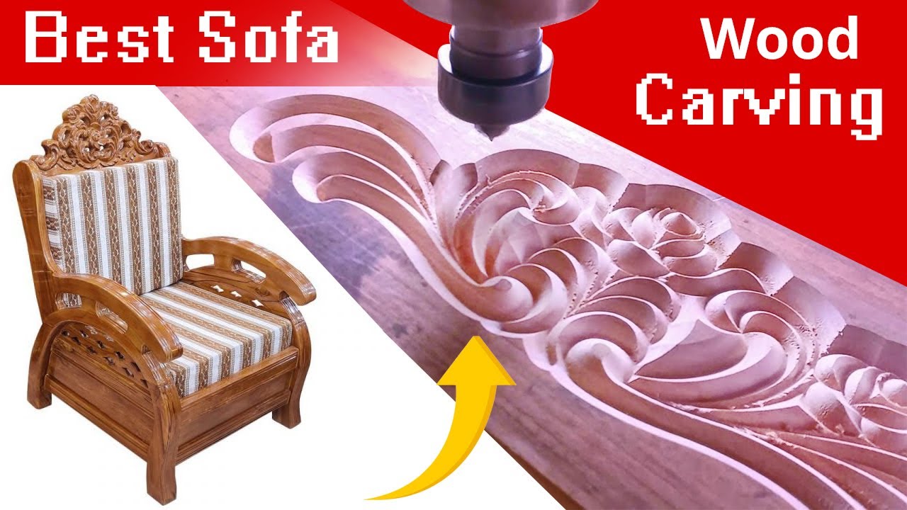 Wood Carving - best affordable couches design by CNC router machine ...