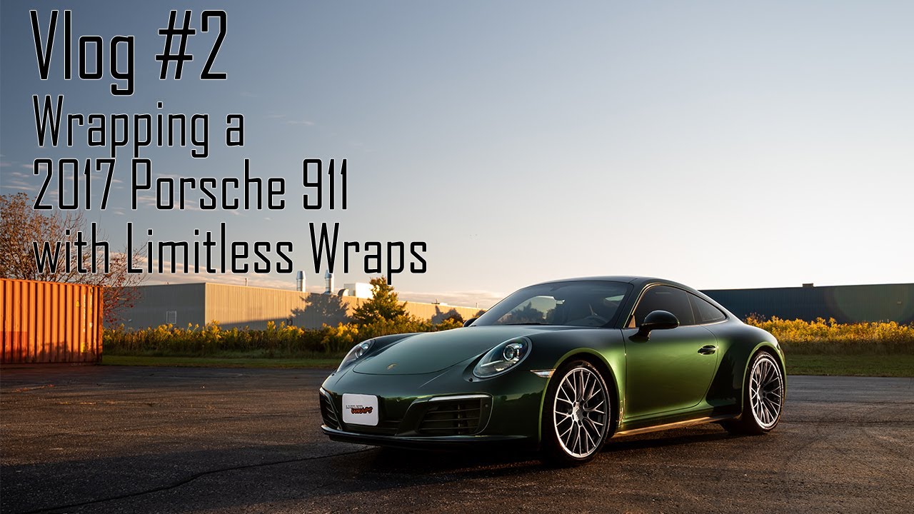 Wrapping a Porsche 991 with Limitless Wraps - YouTube