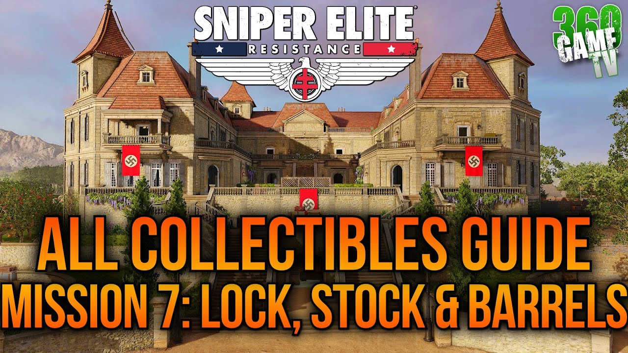 Sniper Elite Resistance - 100% Collectibles Guide - Mission 7 (Lock ...
