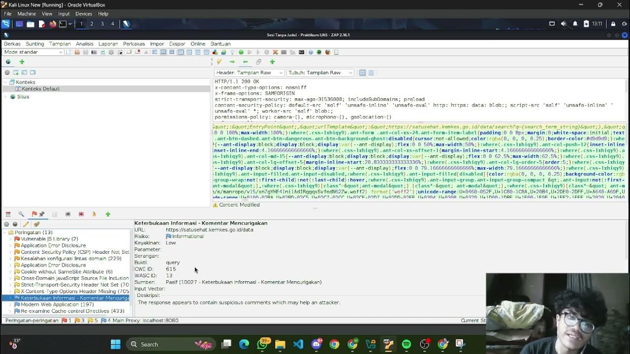 Tutorial Penetration OWASP ZAP - YouTube