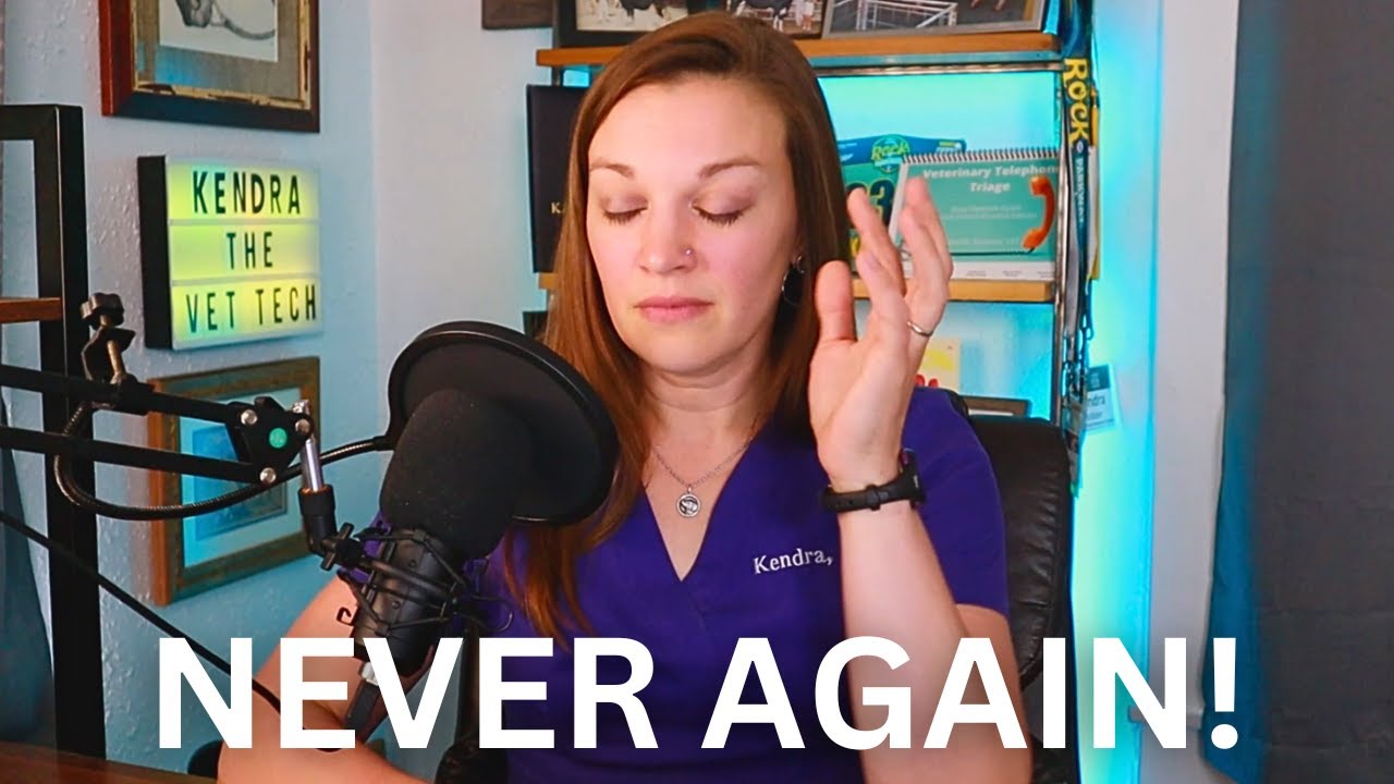 Kendra the Vet Tech is Afraid of This Animal - YouTube