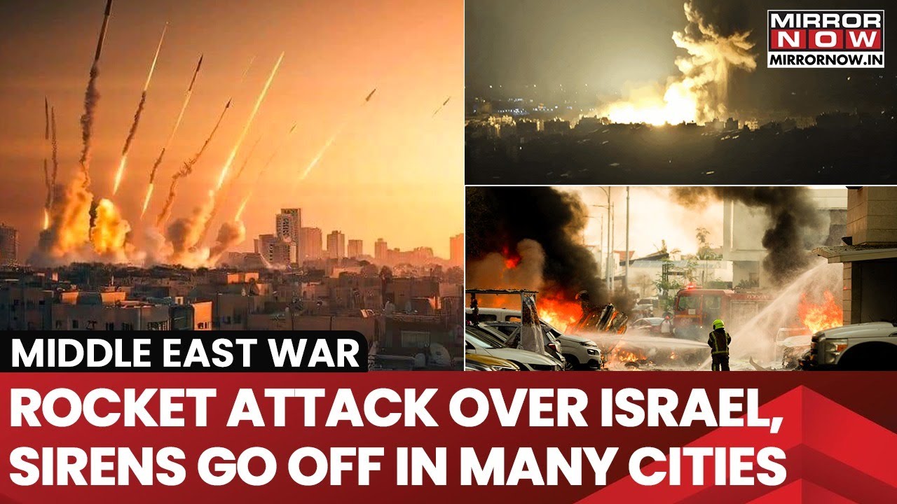 Israeli Forces Intercept Rockets Fired From Lebanon Over Central Israel ...